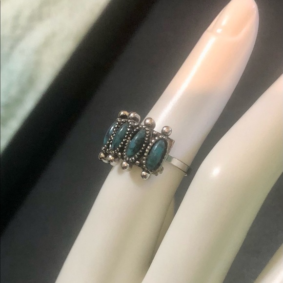 Uncas | Jewelry | Vintage Stamped Uncas Silver Tone Adjustable ...